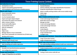 Tosca Training - IDESTRAININGS
